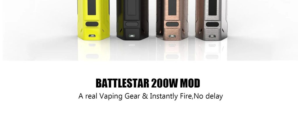 SMOANT | Battlestar 200W Mod-The best TC Box Mod Vape Kit