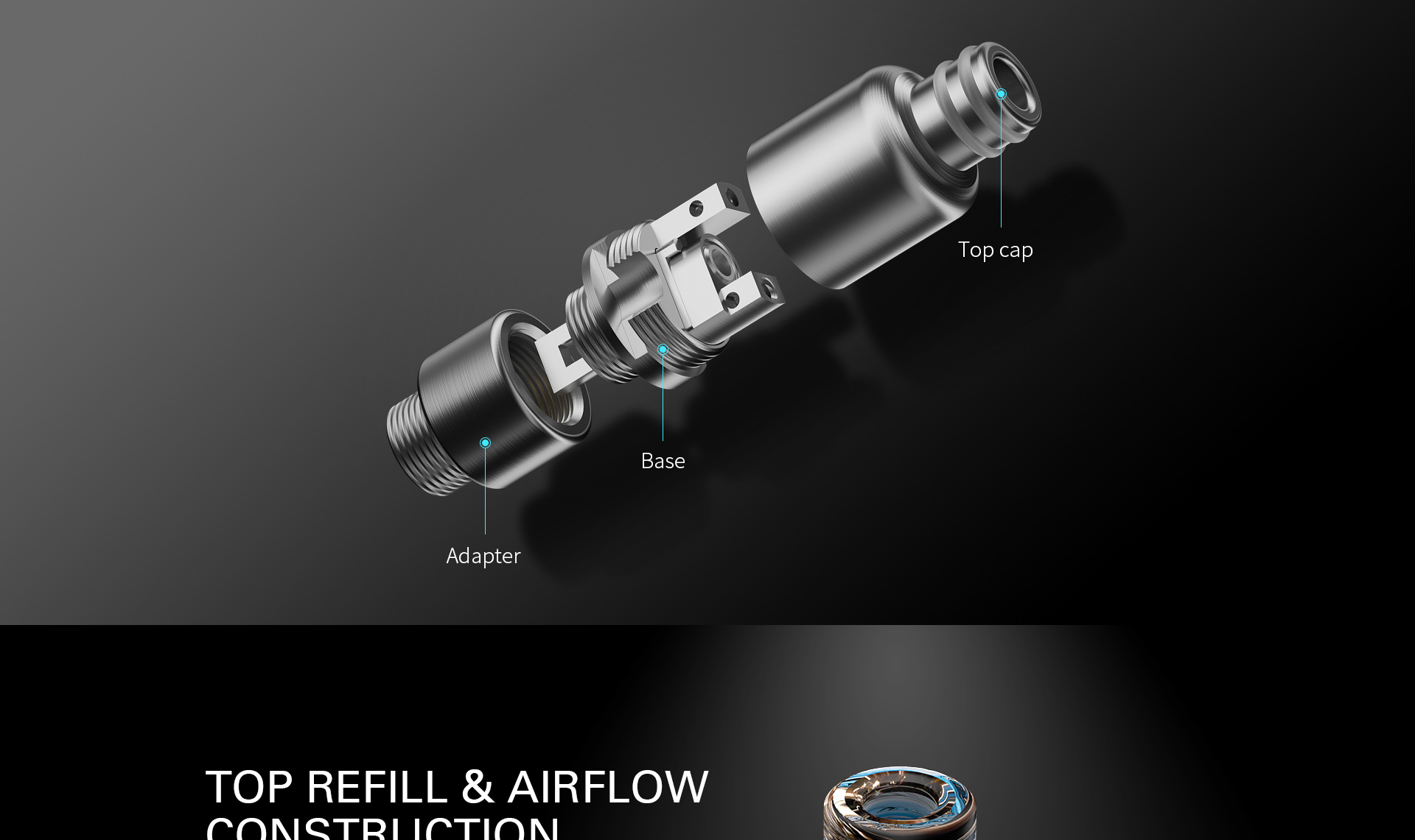 PASITO -1100mAh 3ml -The Best Rebuildable Pod Kit|SMOANT